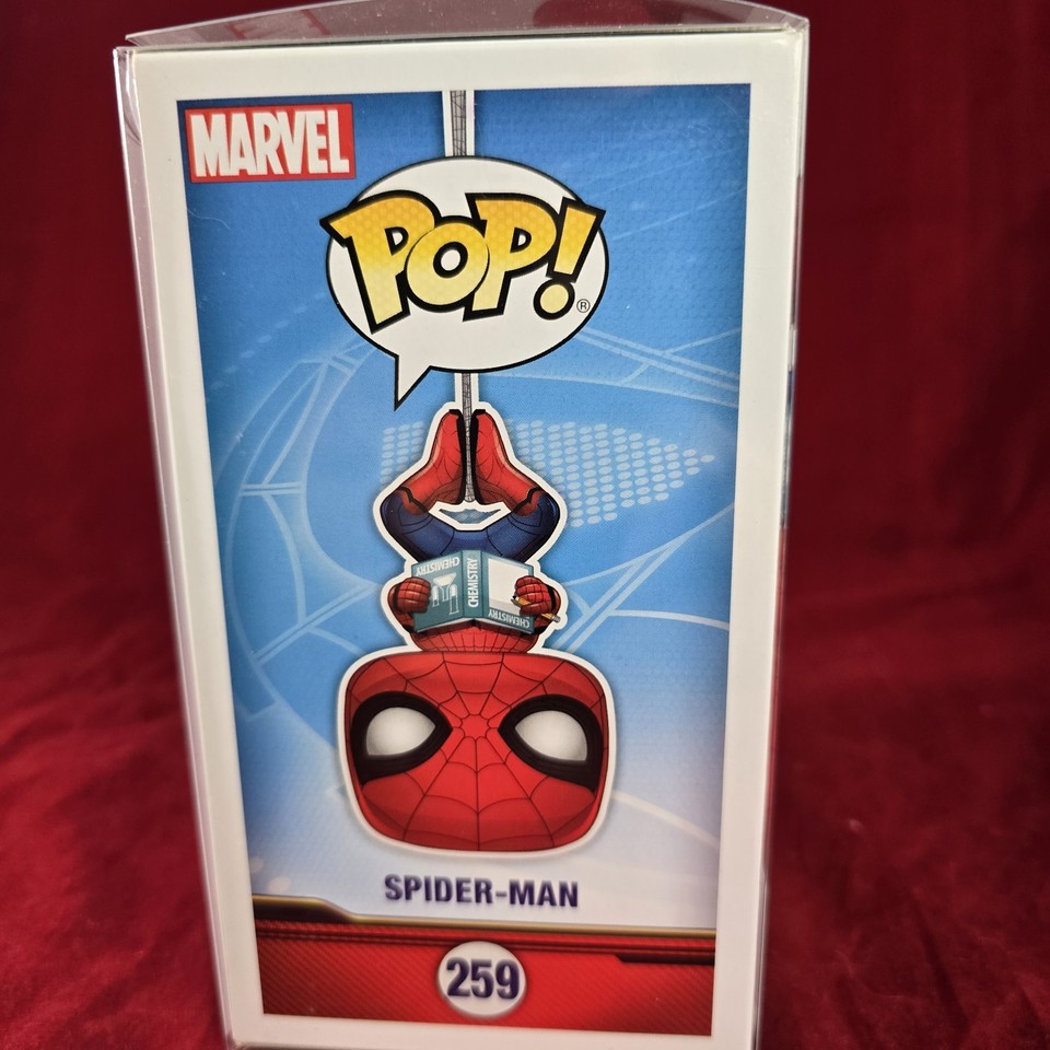 Funko Pop! Spider-Man #259 Homecoming Upside Down Spider-Man Vaulted | eBay
