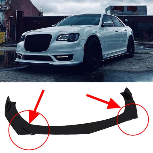 Front Bumper Lip Spoiler Splitter Protector Cover For Chrysler 300 300C ...