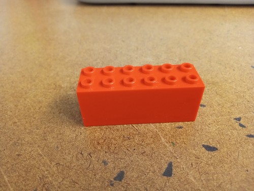 Lego 2x6x2 Brick Weight Qty 1 (73090b/73843) - Red | eBay