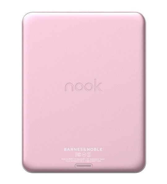Barnes & Noble NOOK Limited Edition GlowLight 4 - Pearl Pink - BNRV1100 ...