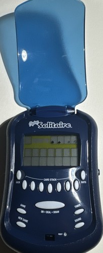 Radica FlipTop Solitaire Lighted Handheld Electronic Game 2006 Tested ...