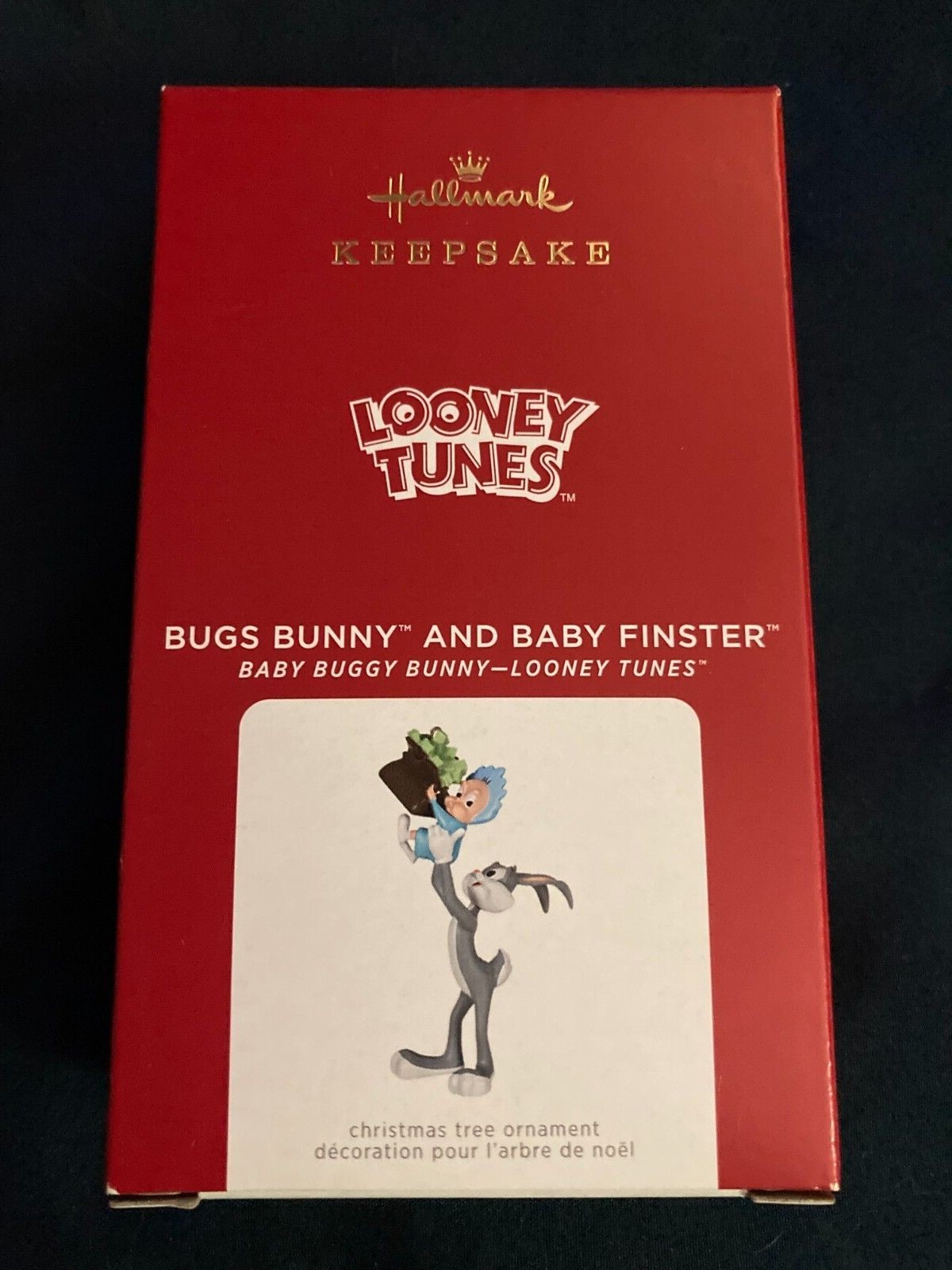 Hallmark Keepsake 2021 Ornament Looney Tunes Bugs Bunny & Baby Finster ...
