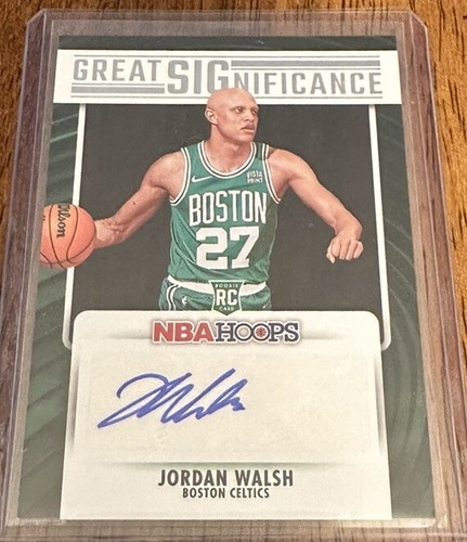 Jordan Walsh Rookie Autograph Great Significance 2023-24 Panini NBA ...