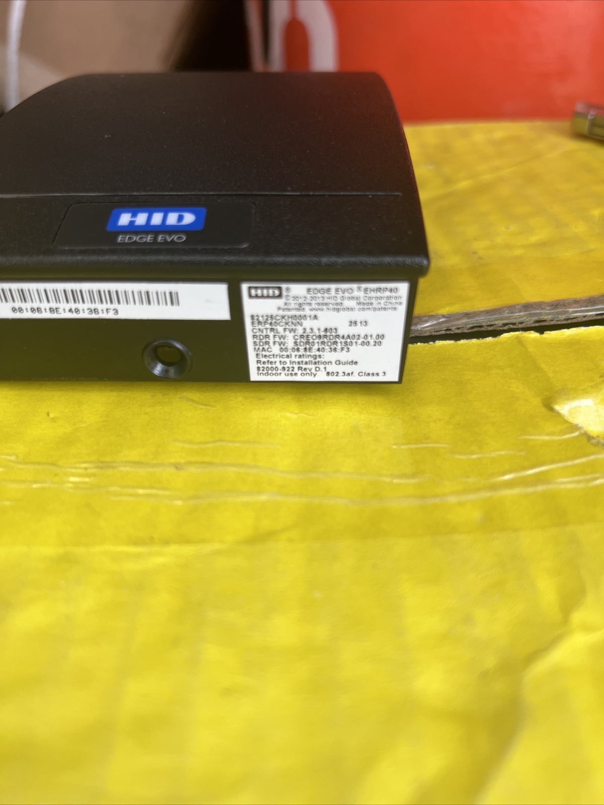 HID EDGE EVO 82120CKH0001A ER40CKNN Card Reader Missing Mounting ...