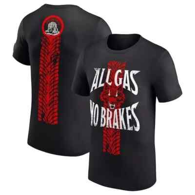 Jacob Fatu All Gas No Brakes WWE T-Shirt 2025 | eBay