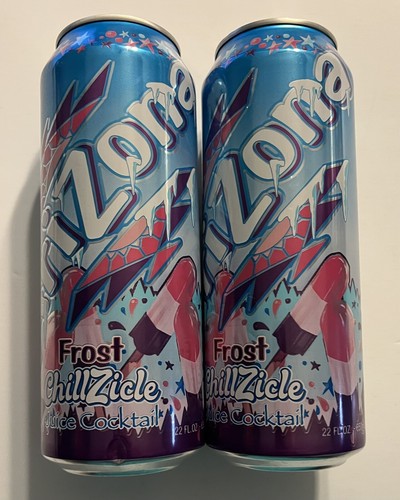 Arizona Frost ChillZicle Limited Edition - New 2 pack x 22oz Cans ...