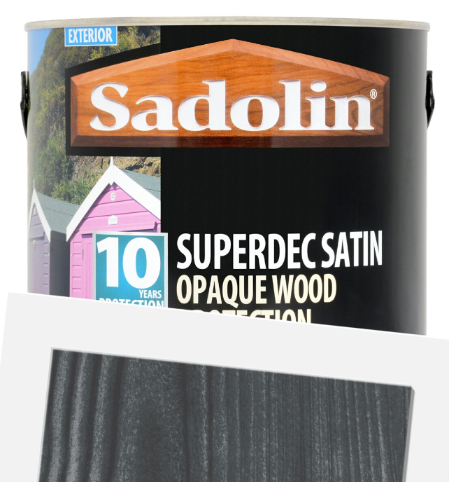 SADOLIN SUPERDEC SATIN ANTHRACITE GREY 1L | eBay UK