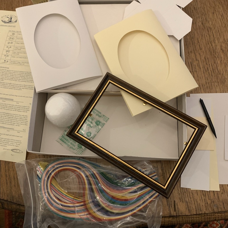 House Of Crafts Quilling Craft Kit Boxed | eBay UK