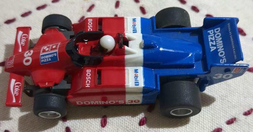 TYCO Super Circuit Magnum 440-X2 F1 Magnum Indy Domino Circuit Slot Car ...