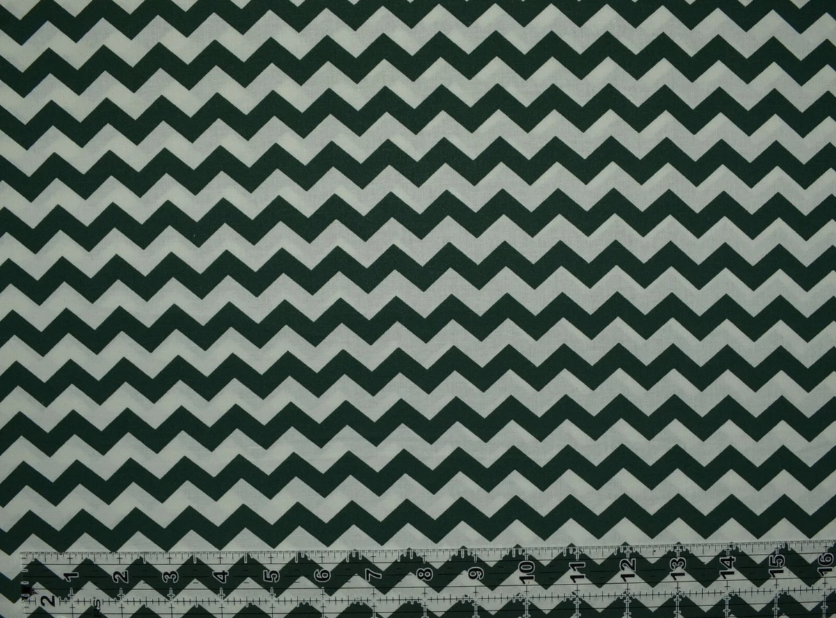 Dark Green Chevron