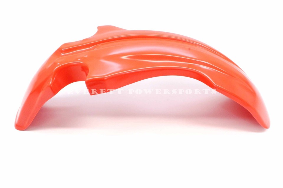 New Front Fender 83-87 Honda XL600 R Plastic Mud Guard Flash Red Orange ...
