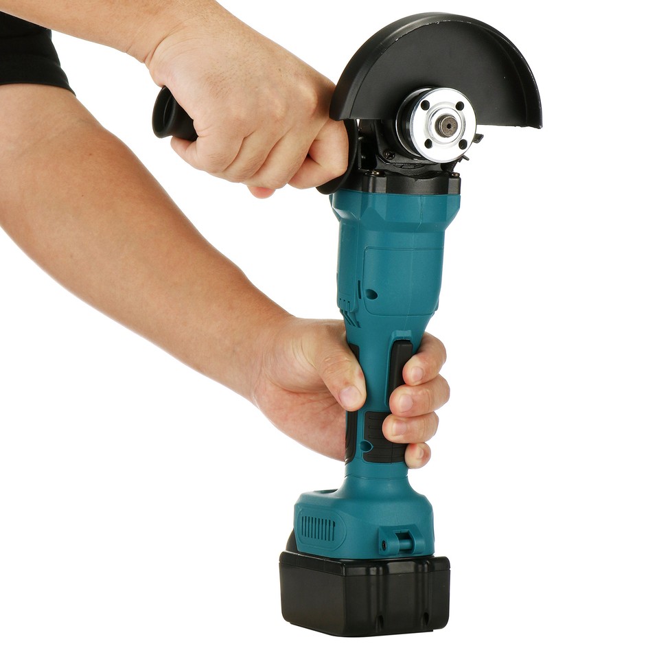 FIT Makita 125mm Angle Grinder + Impact Wrench Cordless Tool Combo Kit ...