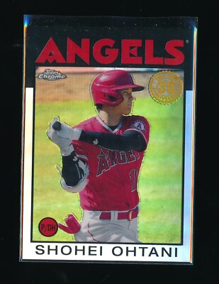 SHOHEI OHTANI 2021 TOPPS '86 TOPPS SILVER PACK CHROME *LOS ANGELES ...