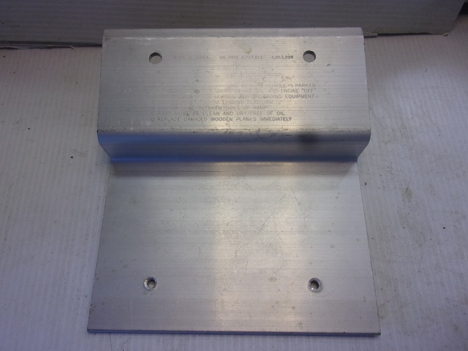 RampArts Ramp End One only Aluminum 7 1/4" 700 LBS Per Ramp Made in USA ...