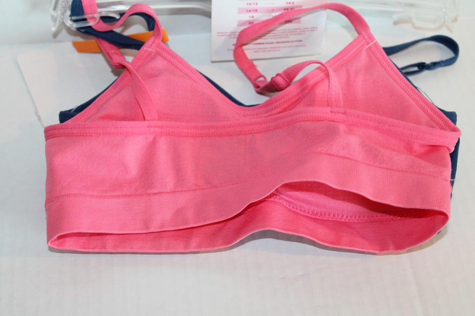 Madenform Girl Bralette 2-Pack Seamless Bras Size Small 6/6X Stars ...