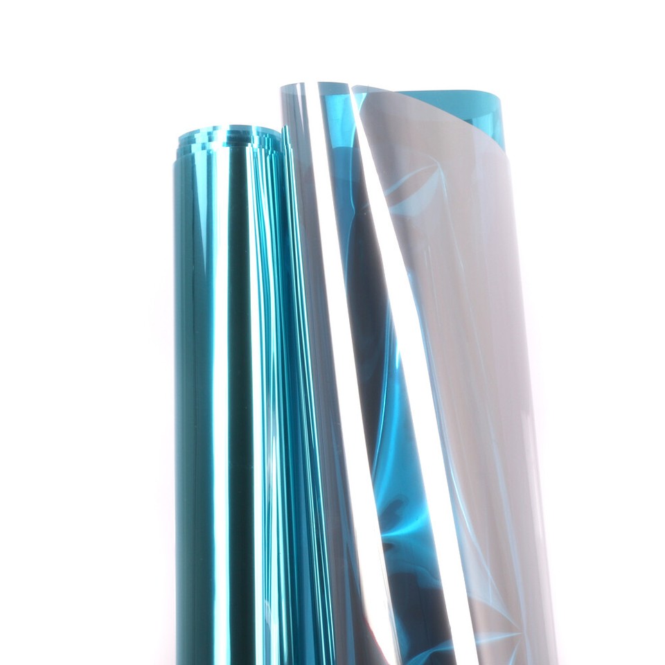 Blue&silver One Way Mirror Window Film SolaR tINT Reflective window ...