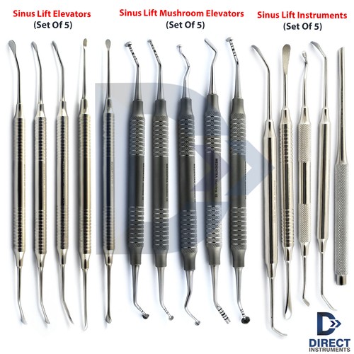 Dental Sinus Lift Instrument Kit Lifting Membrane Elevator Mushroom Implantology | eBay UK