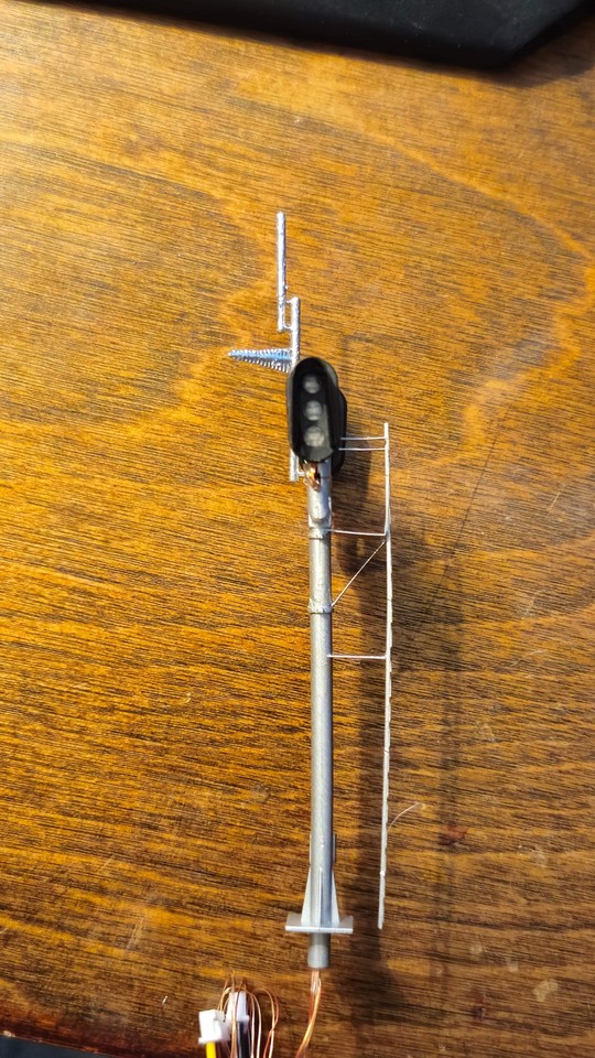 HO Scale - Alaska Railroad Signal Mast PTC Antenna (2) | eBay