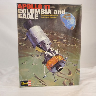 Revell Apollo 11 Columbia & Eagle 1/96 Scale Model Kit - Loose Kit ...