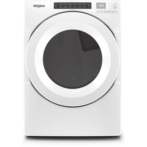 Whirlpool WED560LHW 27 Inch Electric Long Vent Dryer with 7.4 cu. ft ...