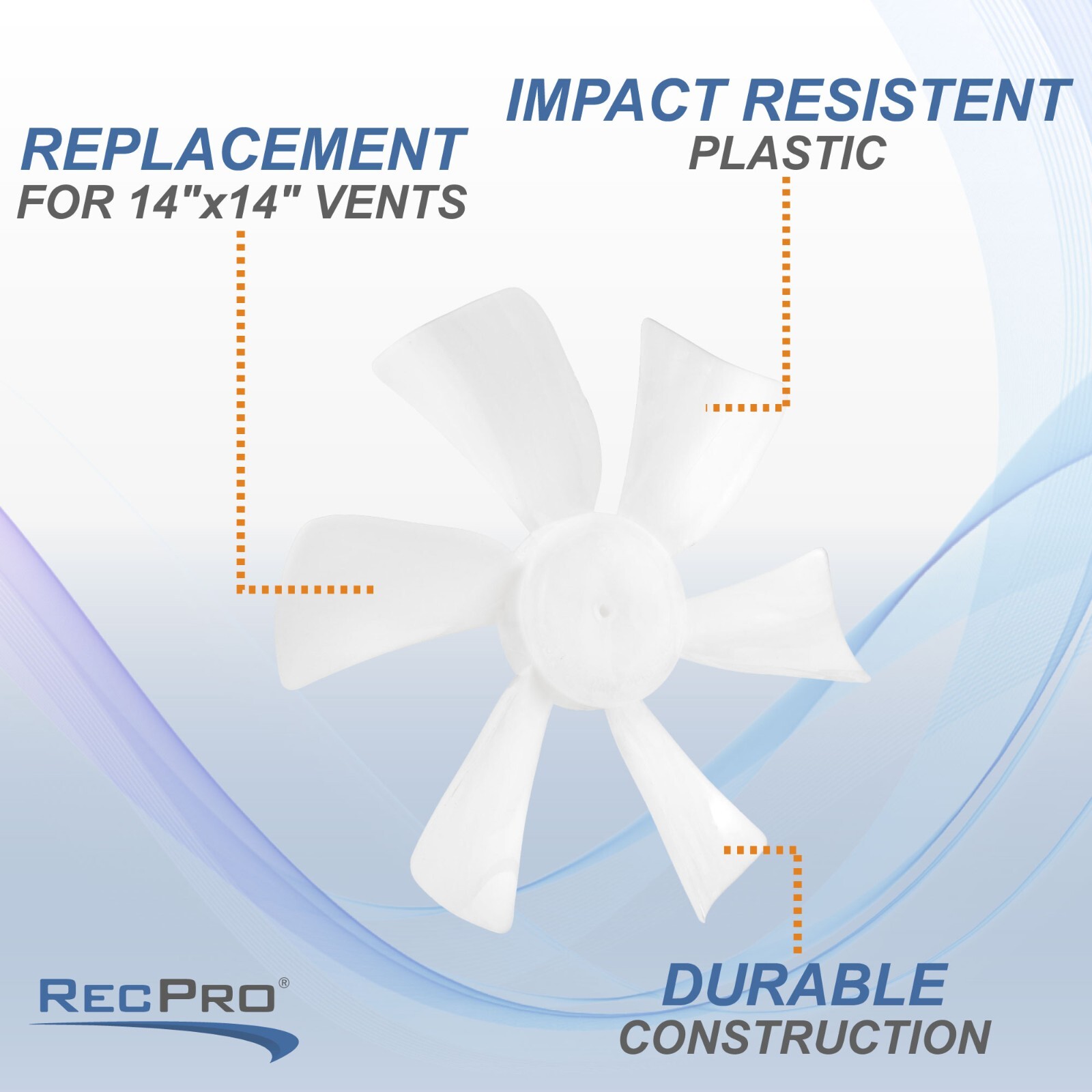 RecPro Replacement Fan Blade Roof Vents | Compatible with Heng's | eBay