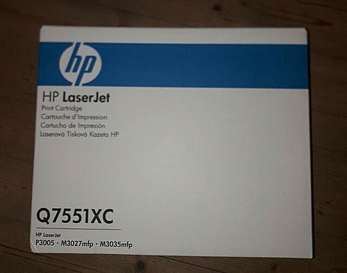 TONER HP Q7551XC ORIGINAL NEUF ET SCELLE | eBay