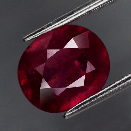 2.13 ct. Ruby Natural from Nigeria Oval Facet 8x7x 3.6 mm | eBay