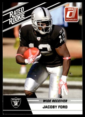 2010 Donruss Rated Rookies Jacoby Ford Oakland Raiders #43 | eBay
