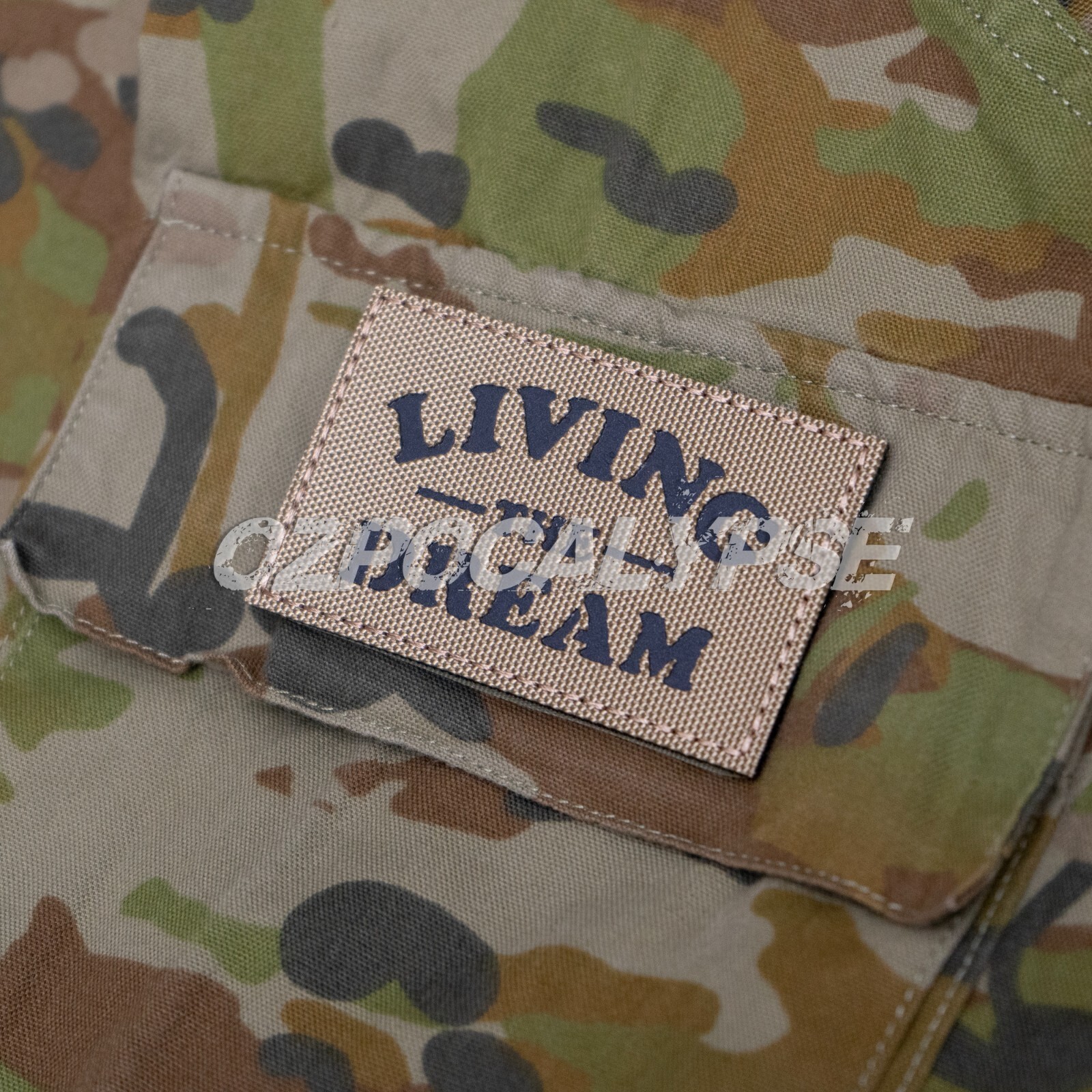 Living the Dream Patch - Tactical Army Adf Military multicam amcu tbas ...