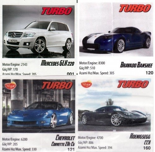 Progum TURBO Chewing Bubble Gum Full Sealed BOX 100pcs With Collectible ...