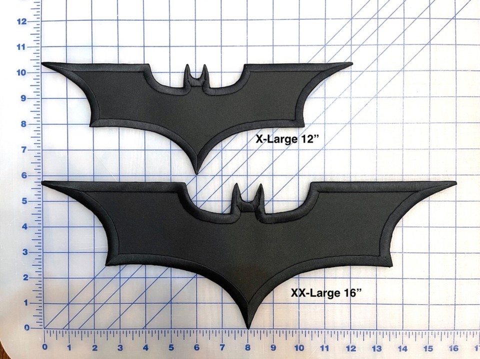 Dark Knight Batman Patch Emblem Badge Applique - Multiple Colors ...