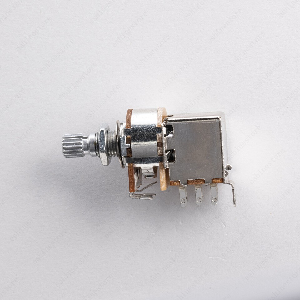 4 Pcs Guitar Short Shaft 15mm Push-Pull pot switch A/B250/500K Tone ...