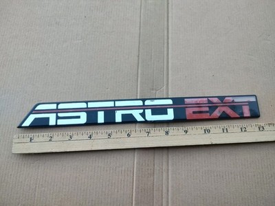 1996-2005 Chevy Astro EXT Side Rear Emblem Badge Logo Nameplate Name ...