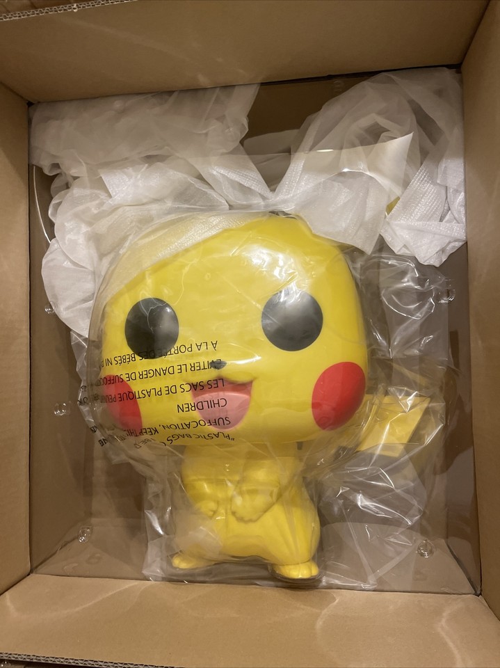 Funko Pop! Vinyl Mega 18": Pokémon - Pikachu (18 inch) 889698505437| eBay