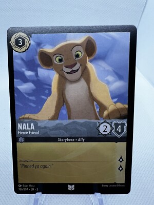 Lorcana Nala - Fierce Friend - 186/204 - Uncommon - Into the Inklands ...