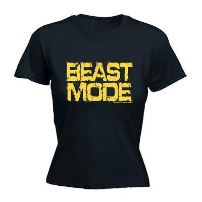 Beast Mode - Funny Novelty Womens T-Shirt Tshirt Gift Gifts Tee | eBay ...