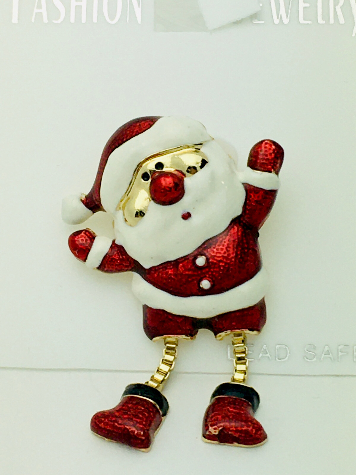 High Quality New Enamel Crystal Santa Christmas Pin Brooch | eBay
