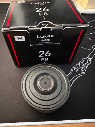 Panasonic Lumix S 26mm f/8 Pancake Lens | L-Mount | Excellent Condition ...