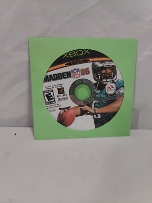 Madden NFL 06 (Microsoft Xbox) Disc Only, Tested, Working | eBay