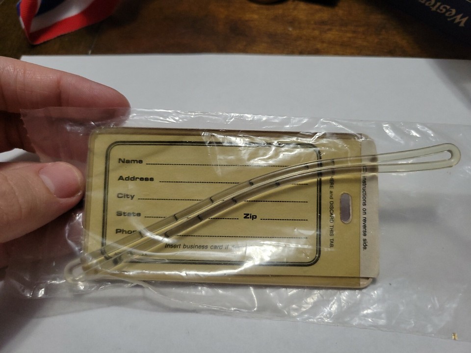 Vintage Skittles Mars Incorporated Luggage Tag | eBay