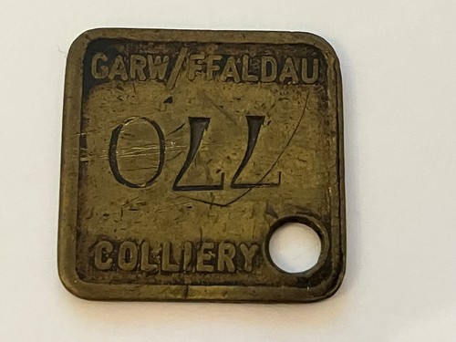 Original N.C.B National Coal Board Garw/Ffaldau Colliery Pit Pay Check ...