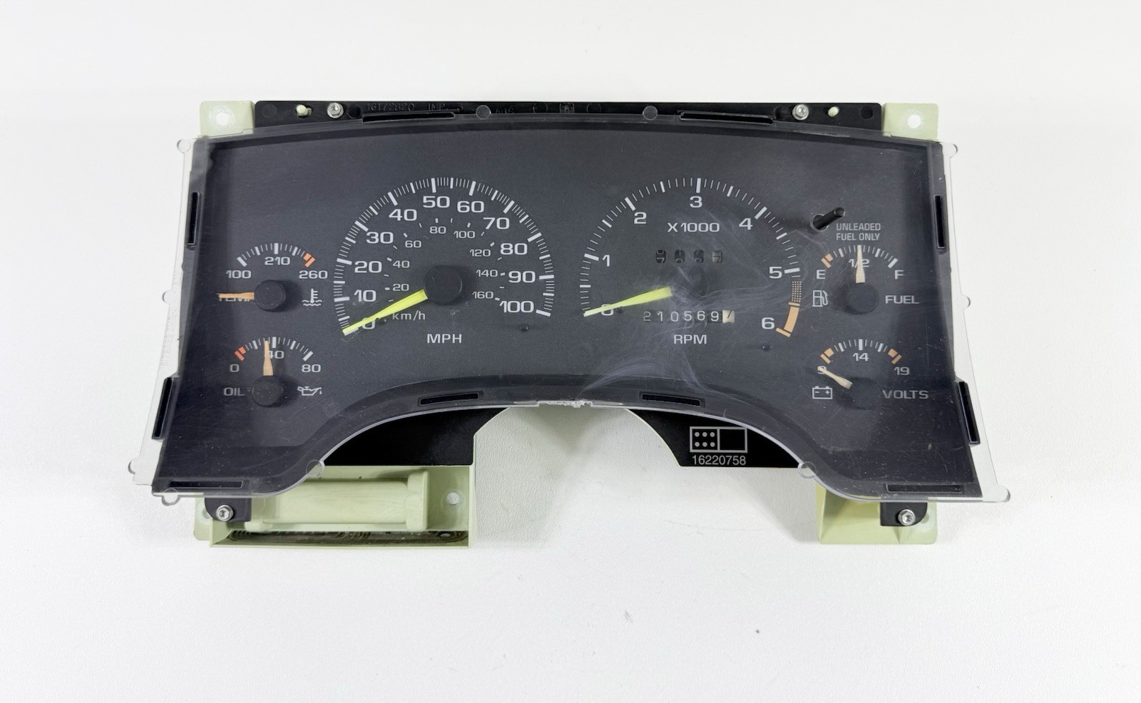 1995-1997 Chevy S10 Blazer GMC Jimmy Speedometer Instrument Cluster ...