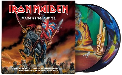 IRON MAIDEN - MAIDEN ENGLAND 88 New 180 Vinyl 2 LP Picture Discs ...