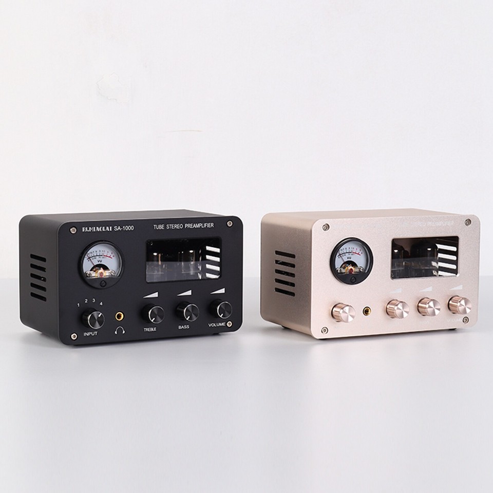Mini Hi-Fi Vacuum Tube Preamp Stereo for Turntable Stereo Record Player ...