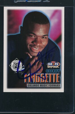 1999/00 Skybox Hoops #185 Corey Maggette Magic Signed Auto *A4331 | eBay