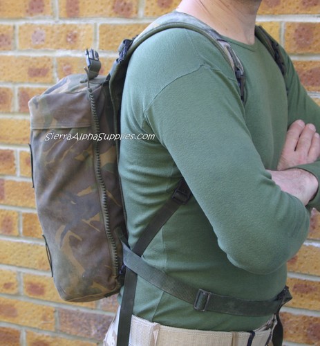 UK British Army Surplus Issue DPM IRR Bergen Side Pouch Single Camo ...