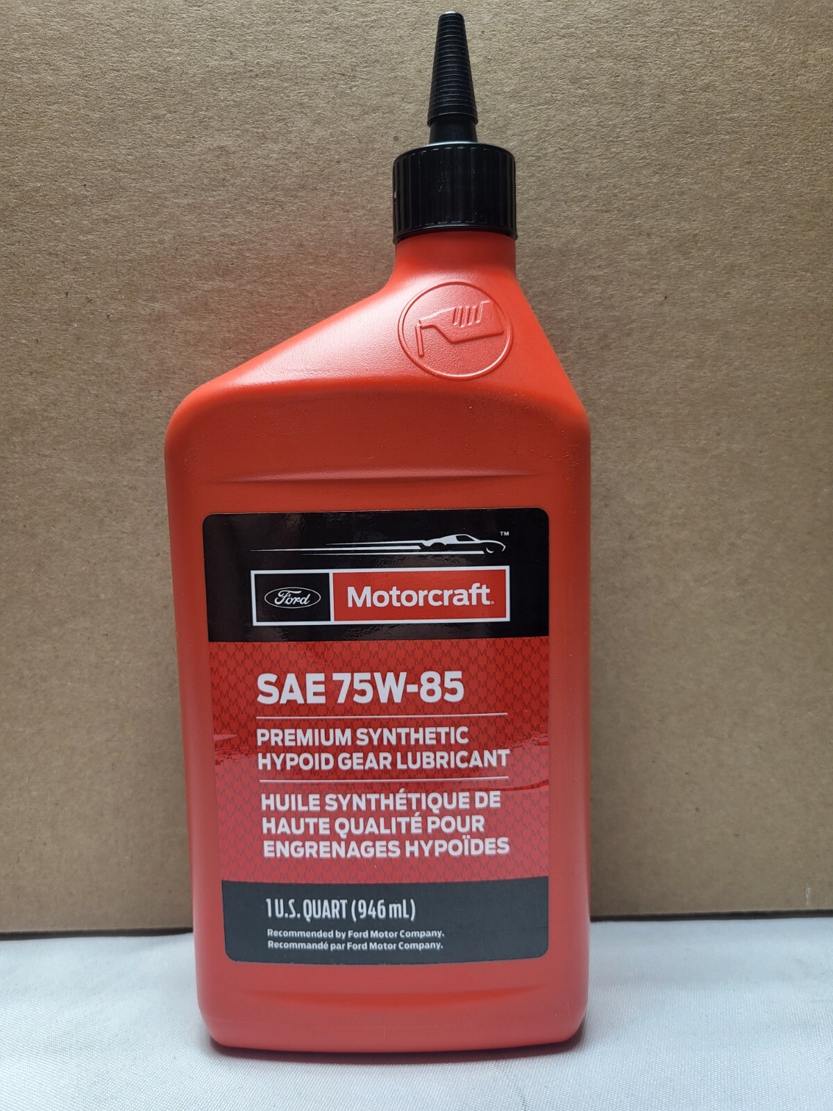 Motorcraft Rear Axle Oil Premium Synthetic Hypoid Gear Lubricant- XY ...