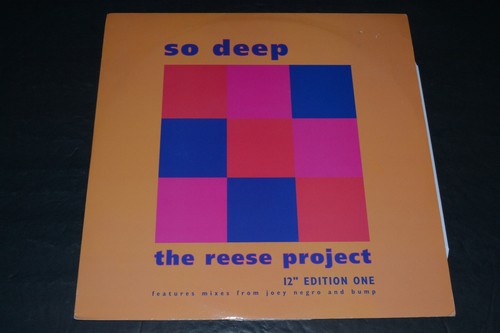 The Reese Project~So Deep 12" Single~UK IMPORT~Joey Negro and Bump~FAST ...