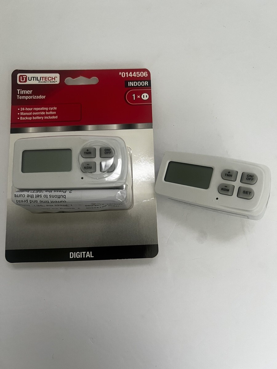 Utilitech Timer With Remote