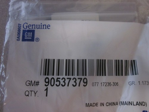 NOS GM Radiator Outlet Pipe O Ring Seal Chevrolet Impala Malibu Equinox ...